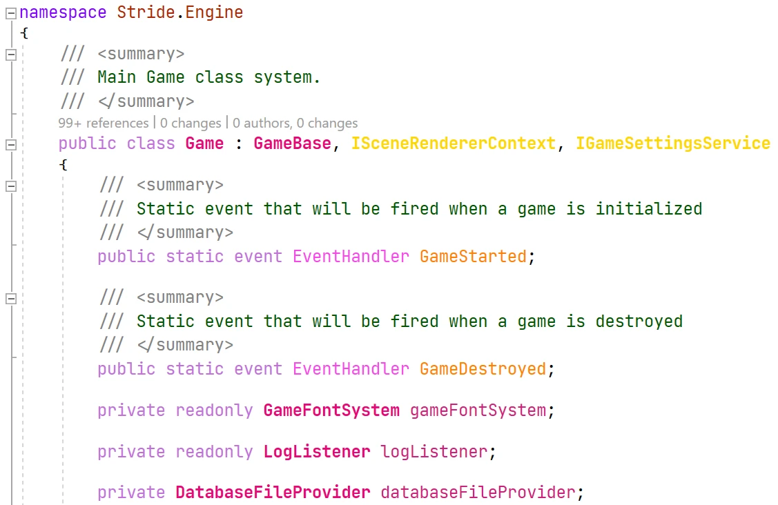 Stride Game Engine